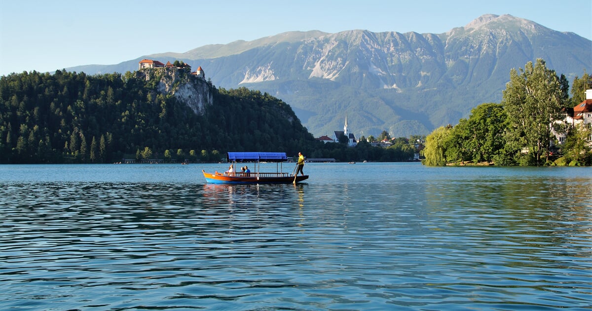 Hrad Bled - Bledské jezero
