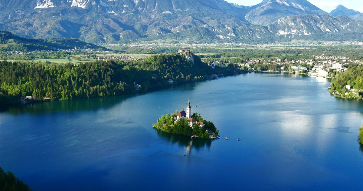 Jezero Bled, Slovinsko - Kareta Tour