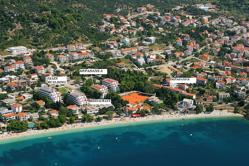Gradac - Depandance LAGUNA A, Gradac ** - Cestování.cz